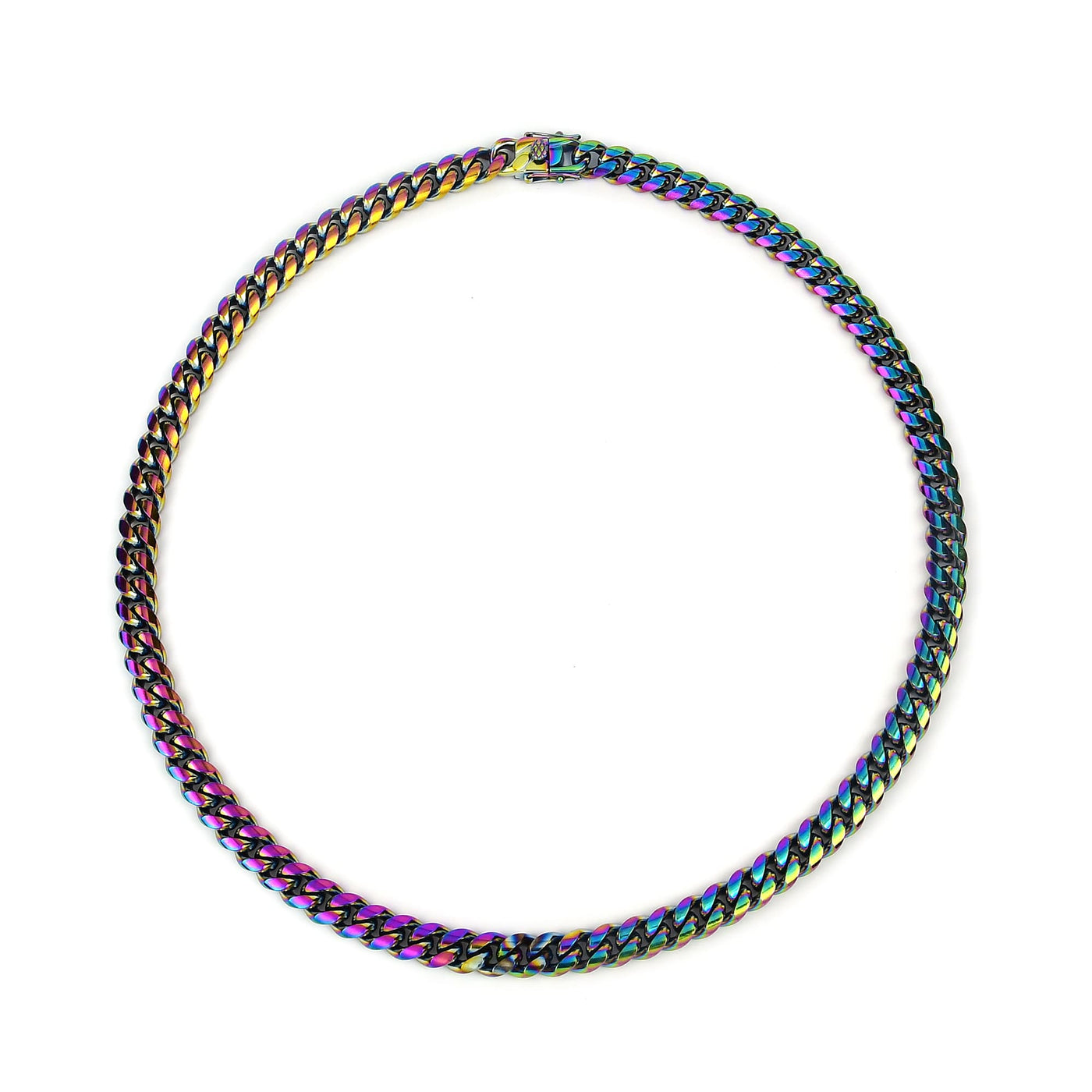 Rainbow chains W10mm x L24in - Slabmags