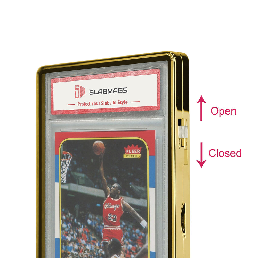 Thick PSA Slabmags Case - Metallic Gold - Slabmags