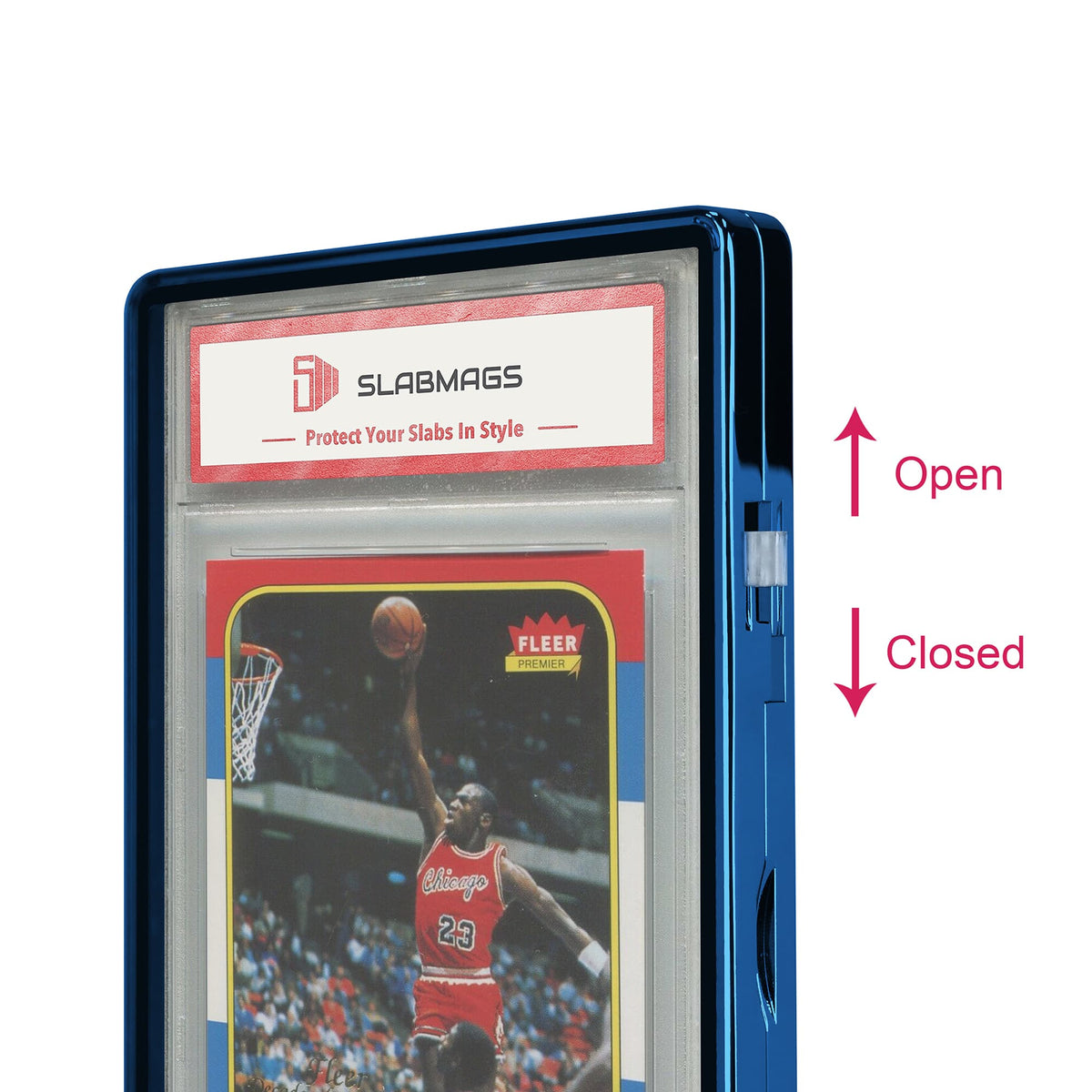 Thick PSA Slabmags Case - Metallic Blue - Slabmags